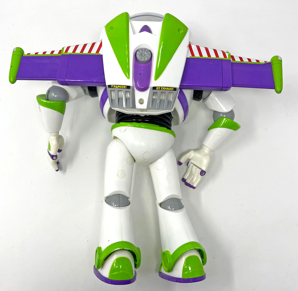 Buzz Lightyear Toy Story Pixar Disney Store Talking Light Up Action ...