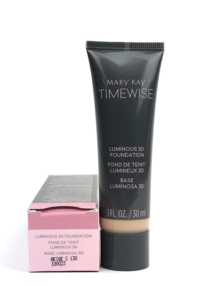 MARY KAY TIMEWISE LUMINOUS 3D FOUNDATION~YOU CHOOSE~IVORY, BEIGE ...