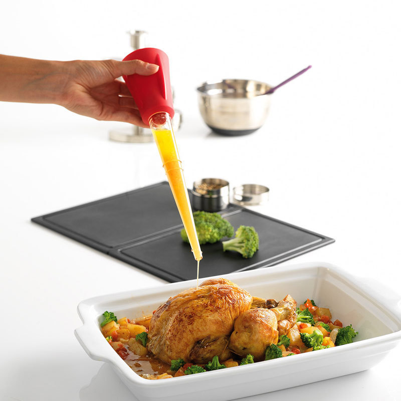 Mastrad of Paris Standing Silicone Baster in Red F13904 | eBay