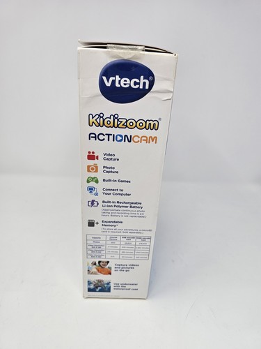 Vtech Kidizoom Action Cam Purple Video Photo Games New in Box | eBay
