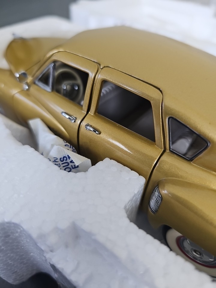 Vintage Franklin Mint 1948 Tucker Torpedo LE 50th Anniversary Model NIB ...