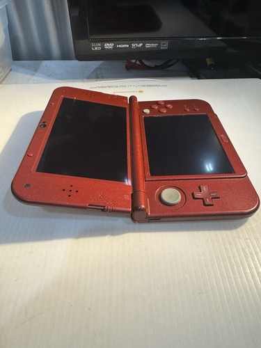New Nintendo 3DS XL Handheld Console Red Gaming System - Charger ...