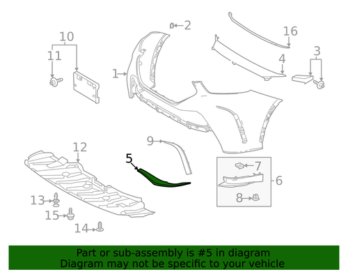 Genuine Toyota Lower Molding 52713-0E060 | eBay