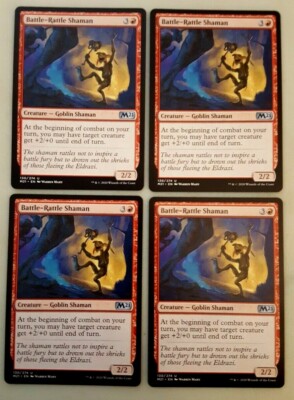 4x Battle-Rattle Shaman M21 Core Set 2021 MTG Magic The Gathering NM | eBay