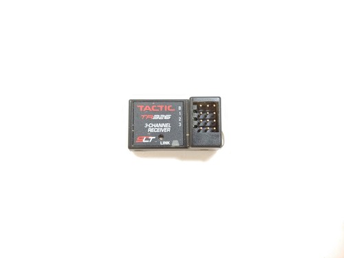 Tactic 326 TR326 3ch 3-Channel 2.4GHZ Micro RC SLT HV High Voltage Receiver Only | eBay