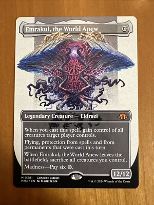 Emrakul, the World Anew (Borderless) - Magic the Gathering (MH3) MTG | eBay