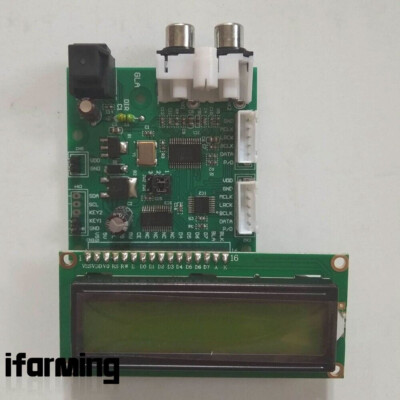 AK4118 Digital Receiver Board + LCD1602 Screen Optical/Coaxial/I2S to ...