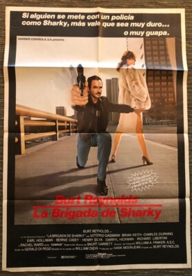 Sharky's Machine 1981 Burt Reynolds Rachel Ward Sexy art Original ...