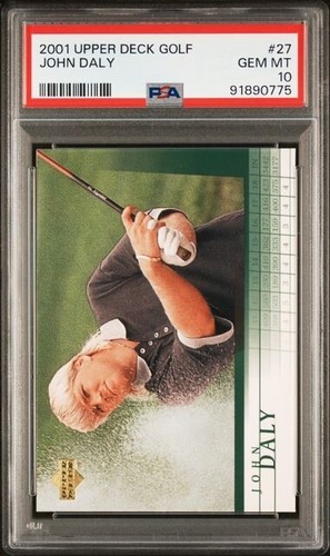 JOHN DALY - PSA 10 - 2001 UPPER DECK #27 - ROOKIE CARD | eBay