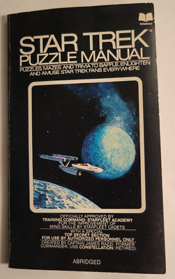 Star Trek Puzzle Manual - Puzzles, Mazes and Trivia UNUSED (1978) | eBay