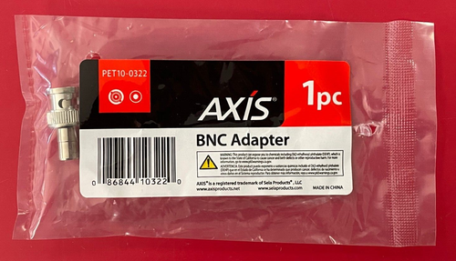 AXIS BNC Adapter #PET10-0322 | eBay