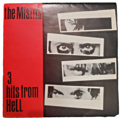 MISFITS 3 HITS FROM HELL 7” 1ST PRESSING PLAN 9 PL1013 Misfits Fiend Club | eBay
