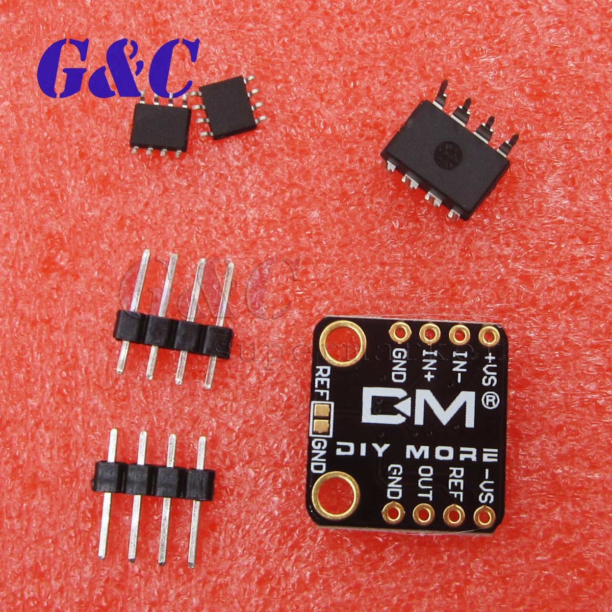 Ad623 Specs AD623 Instrumentation Amplifier Board Module CNC MCP41100 ...