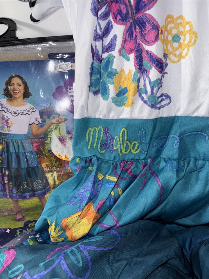 Disney Encanto Mirabel Spirit Halloween Costume Adult Medium 8-10 Dress ...