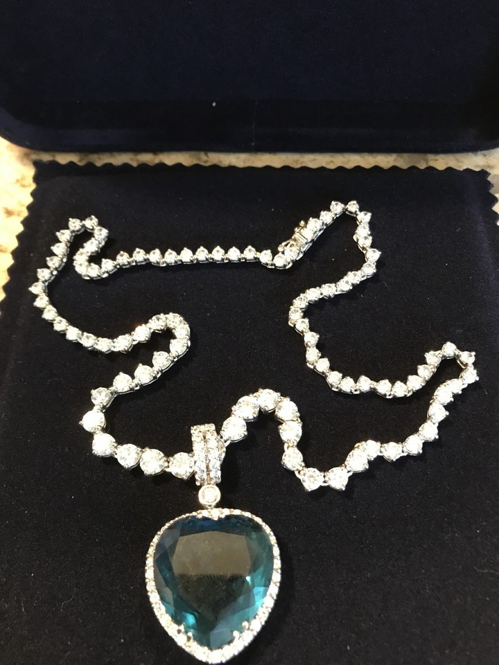 STAUER Heart Pendant NECKLACE .925 With BOX | eBay