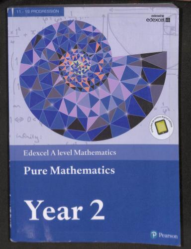 Pearson Edexcel A level Mathematics Pure Mathematics Year 2 Textbook ...