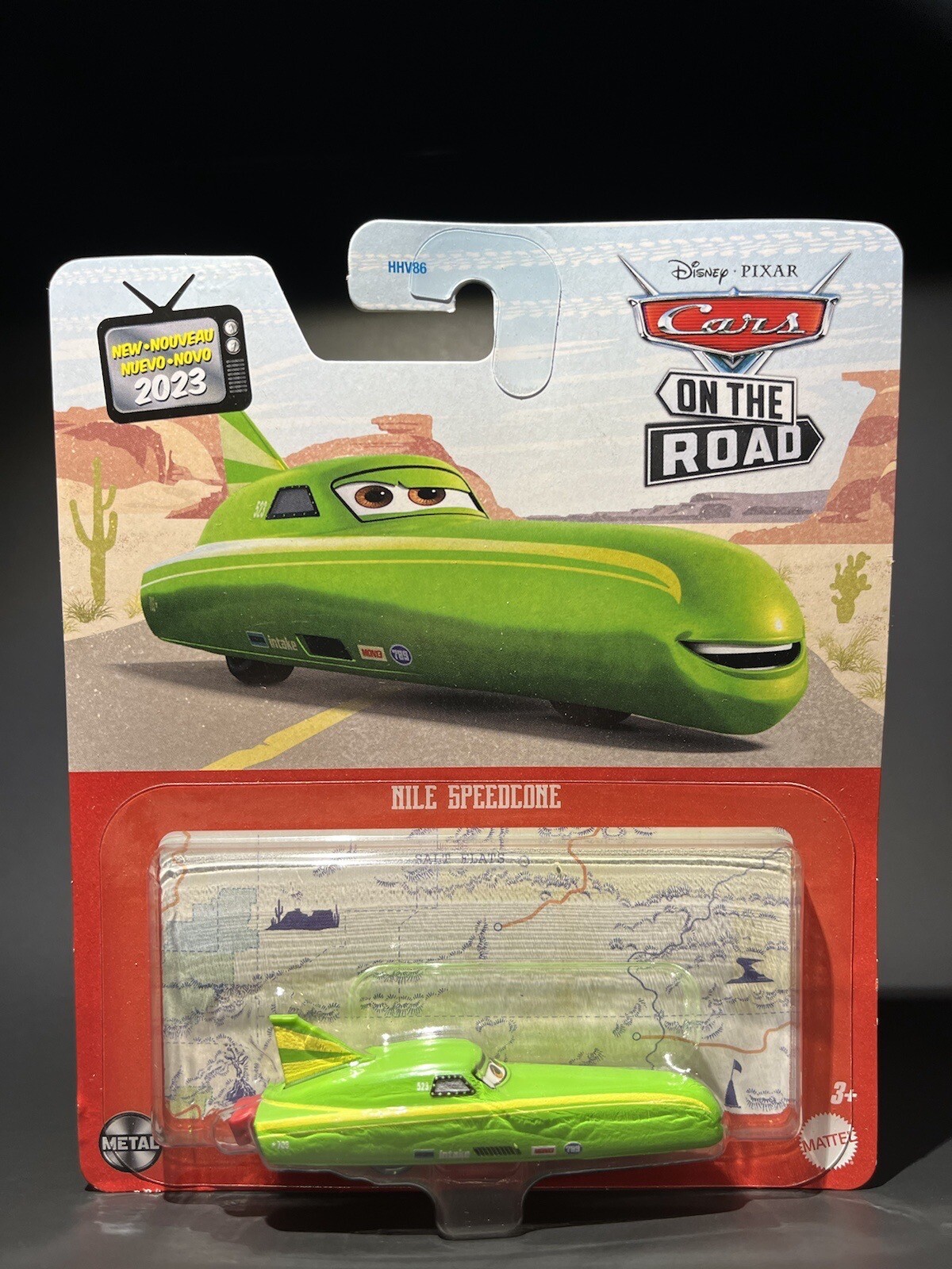 2023 DISNEY PIXAR CARS ON THE ROAD NILE SPEEDCONE GREEN | eBay