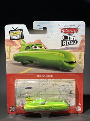 2023 DISNEY PIXAR CARS ON THE ROAD NILE SPEEDCONE GREEN | eBay
