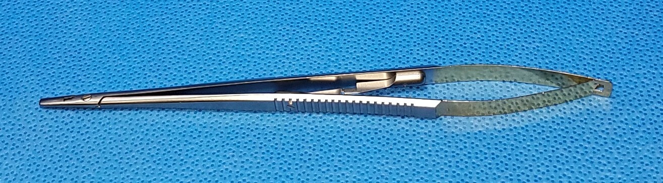 V. Mueller CH 2457 Vital Micro Needle Holder, Straight, 7 1/4" | eBay