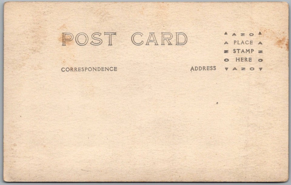 Postcard Young Boy With Paper and Pencil Studio Portrait RPPC Real ...