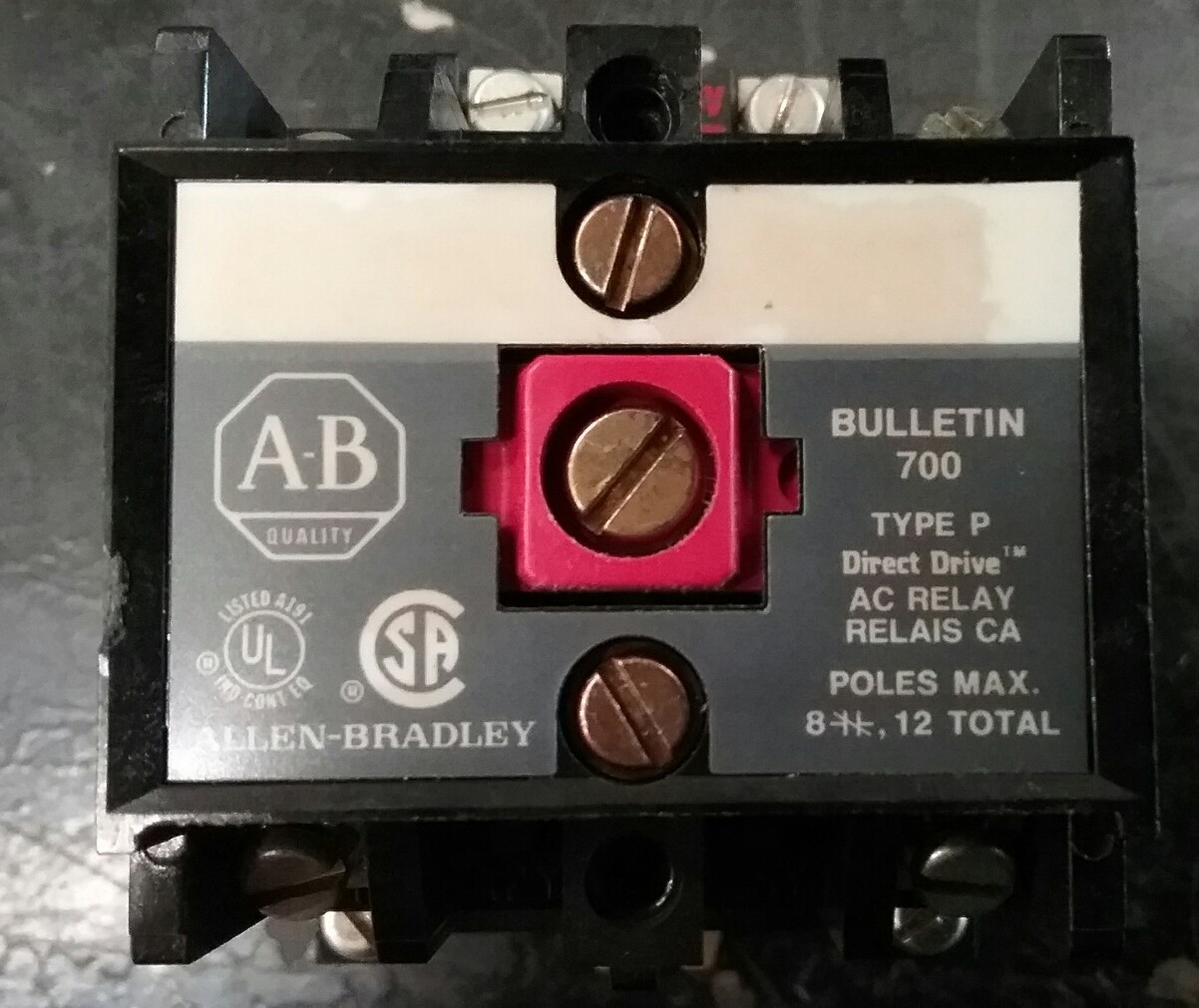 Allen Bradley Bulletin 700 Type P, 700-P200B11 | eBay