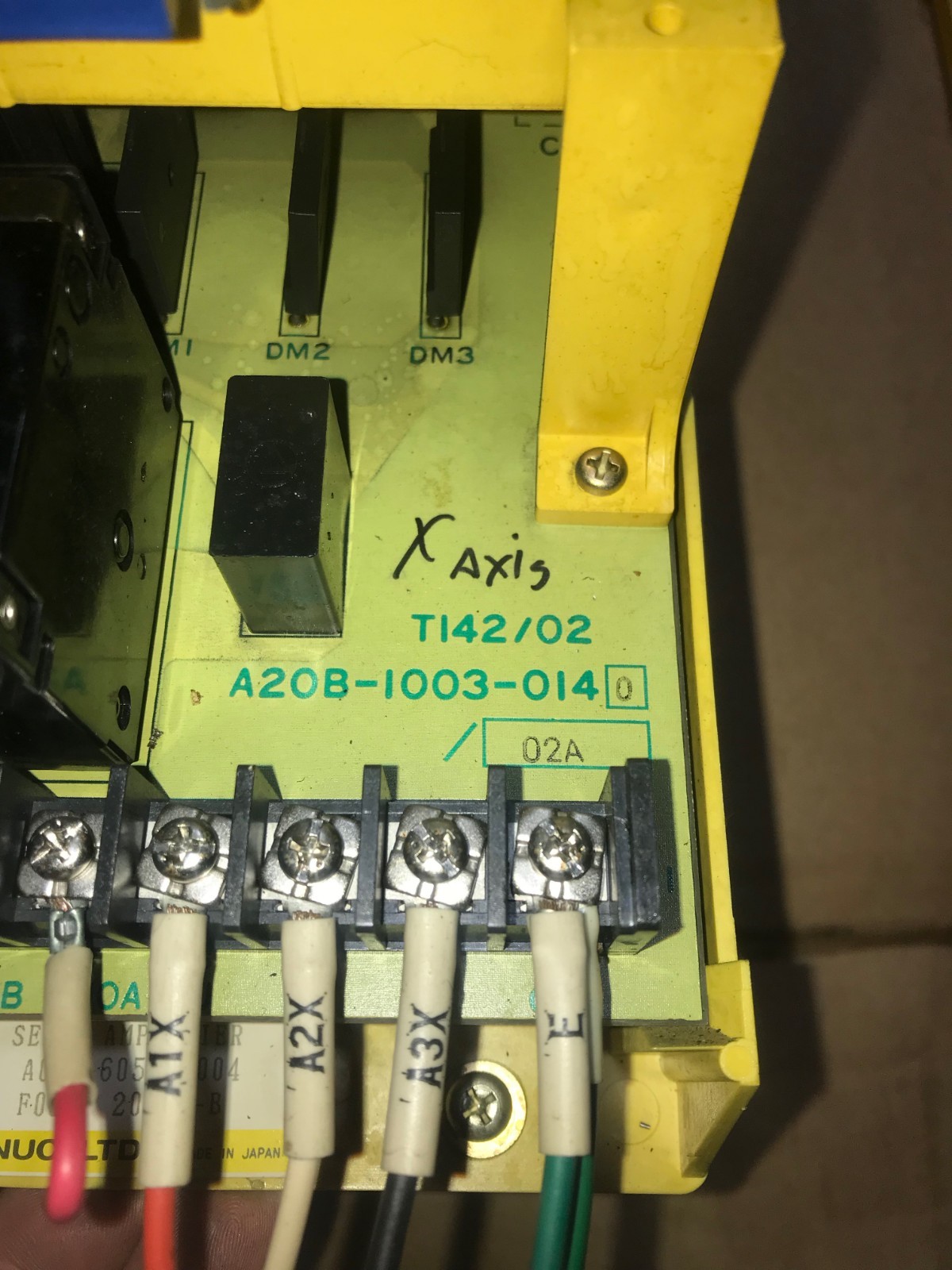 FANUC Axis Drive A20B-1003-014 T142/02 | eBay
