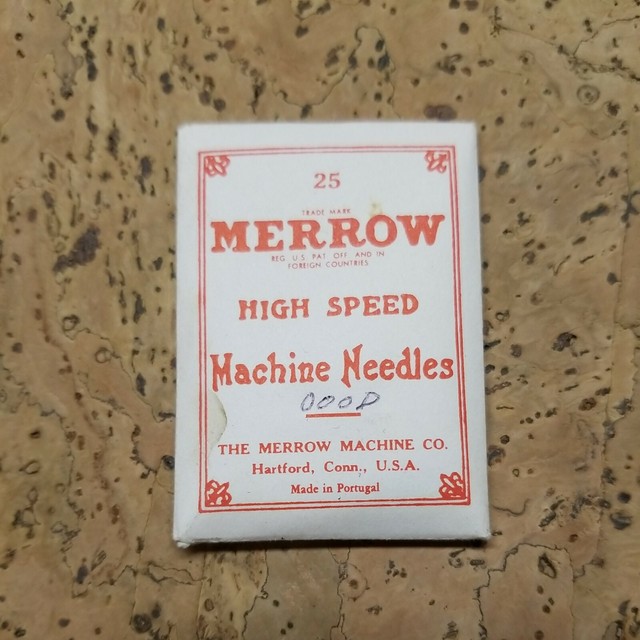 25 MERROW 000D High Speed Sewing Machine Industrial Needles NOS ...