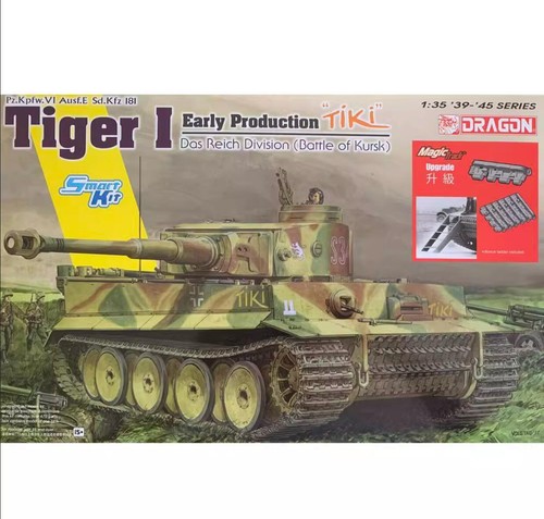 Dragon 6885 1/35 WW.II German Tiger I "Tiki" Das Reich Div Kharkov w ...