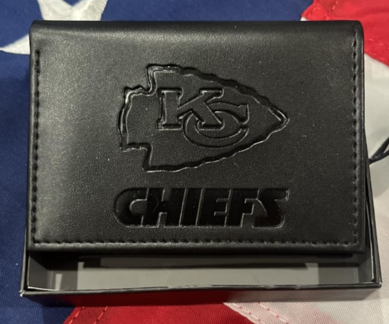 New NFL Team Black Leather Wallet -Most Teams Available! | eBay