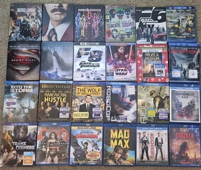 49 Premium Blue Ray Movie Lot With Steelbooks. | eBay