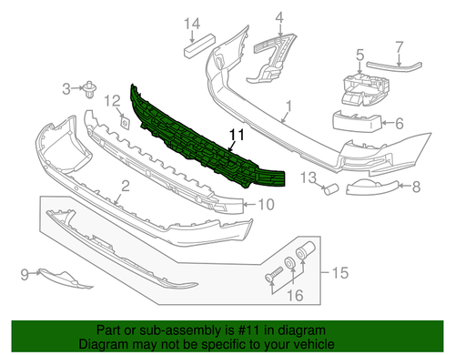 NEW Genuine VOLVO OEM 07-14 XC90 Rear Bumper Support 30678966 | eBay