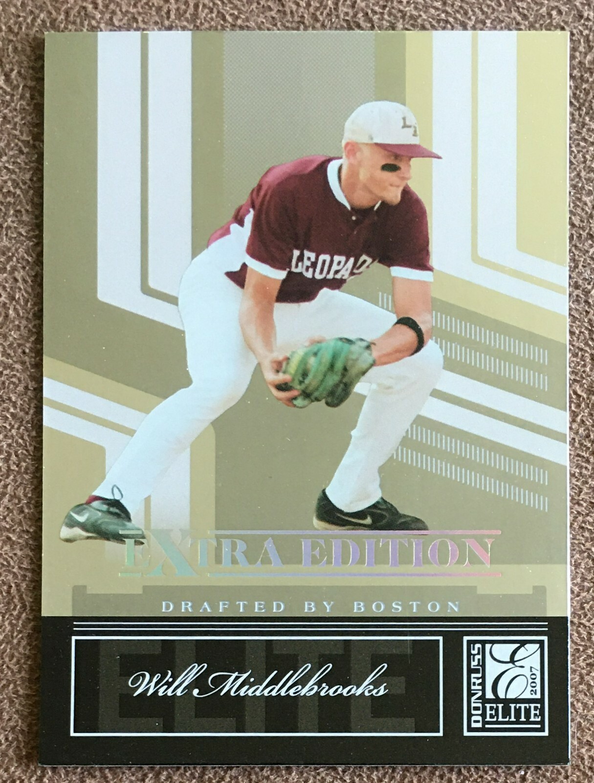 Will Middlebrooks 2007 Donruss Elite Extra Edition Rookie #42 Boston ...