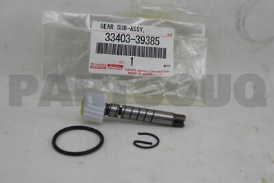 3340339385 Genuine Toyota GEAR SUB-ASSY, SPEEDOMETER DRIVEN (MTM) 33403 ...