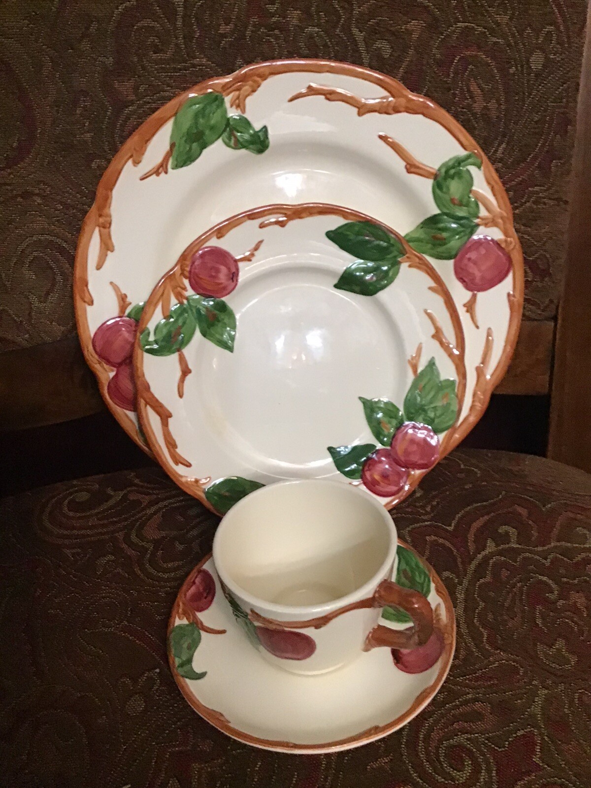 Franciscan Apple dinnerware set | eBay