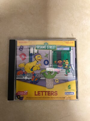 Sesame Street: Letters - PC CD Windows game 1997 Ages 3-6 | eBay