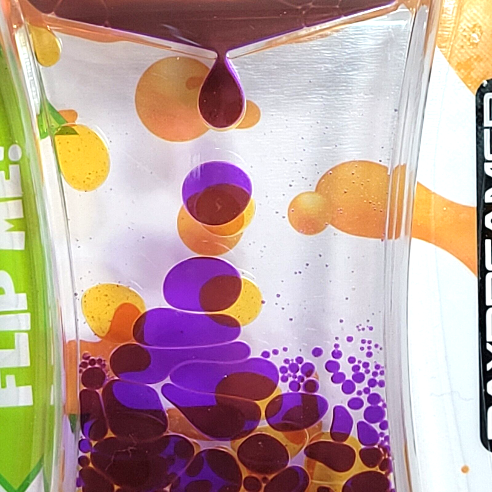 Fidget Toys Water Works Liquid Motion Purple Orange Stress Relief ...