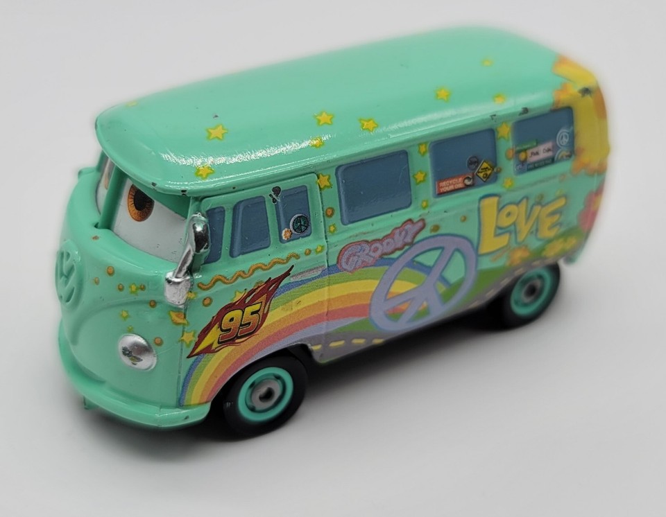 Disney Pixar Cars Fillmore Bus | eBay