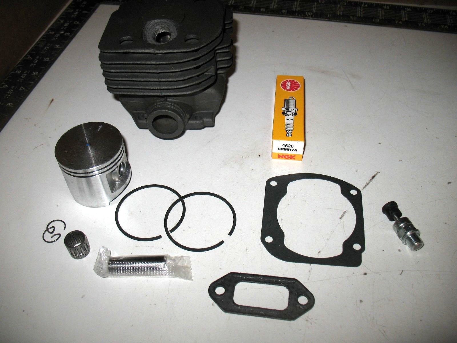 361 365 371 372 372xp 371K STD BORE 50mm PISTON CYLINDER KIT TOP END ...
