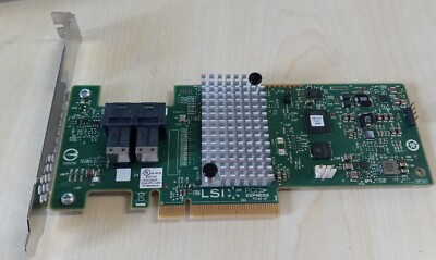 IBM 46C9115 LSI 9340-8i SAS9340-8i 12Gbps 8-Port SATA/SAS HBA ...