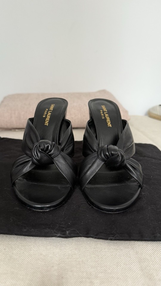 YSL Saint Laurent Women's Shoes Black Size 5 EU 38 | eBay UK