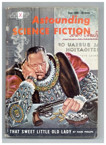 Astounding Science Fiction Pulp / Digest Vol. 64 #1 VG 1959 Low Grade ...
