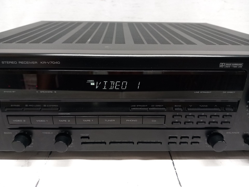 Kenwood Stereo Amplifier KR-V7040 AM/FM AV Receiver HiFi Stack system ...