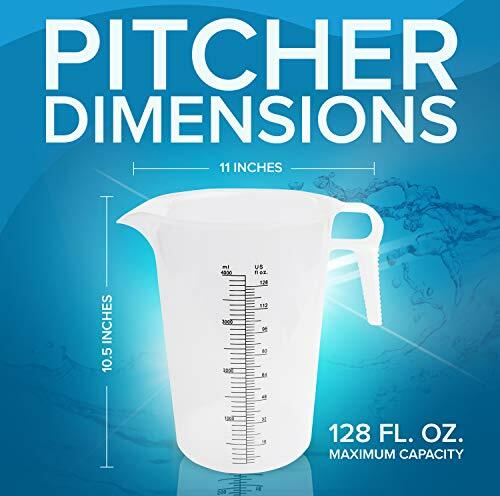 64oz Plastic Measuring Pitcher Large Measuring Pitcher Great Oil ...