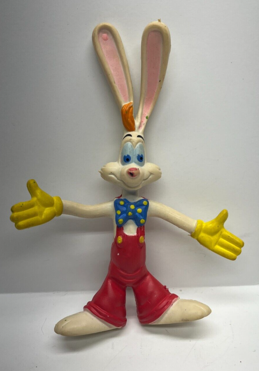 Vintage 1987 Disney AMBLIN BENDABLE Who Framed Roger Rabbit Figure ...