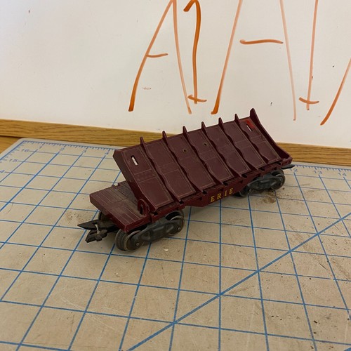 MARX O27 Gauge ERIE Operating Side Dump Log Car | eBay
