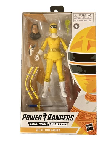Power Rangers Lightning Collection Zeo Yellow Ranger 6-Inch Action ...