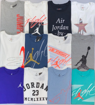 Men's Nike Jordan Standard Fit 100% Cotton T-Shirt NEW | eBay