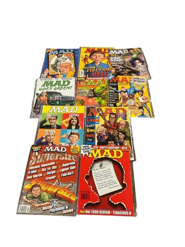 Mad Magazine Australian Lot Bundle Shrek Goes Green Raymond Glee ...