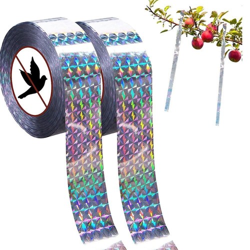 Outdoor Bird Scare Ribbon Keep Birds Away Bird Repellent Tape | eBay ...
