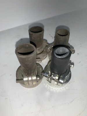 CROWN CABLE CLAMP, MS3057-16A, W/ RUBBER BUSHING, MS3420-16, LOT OF 4 ...